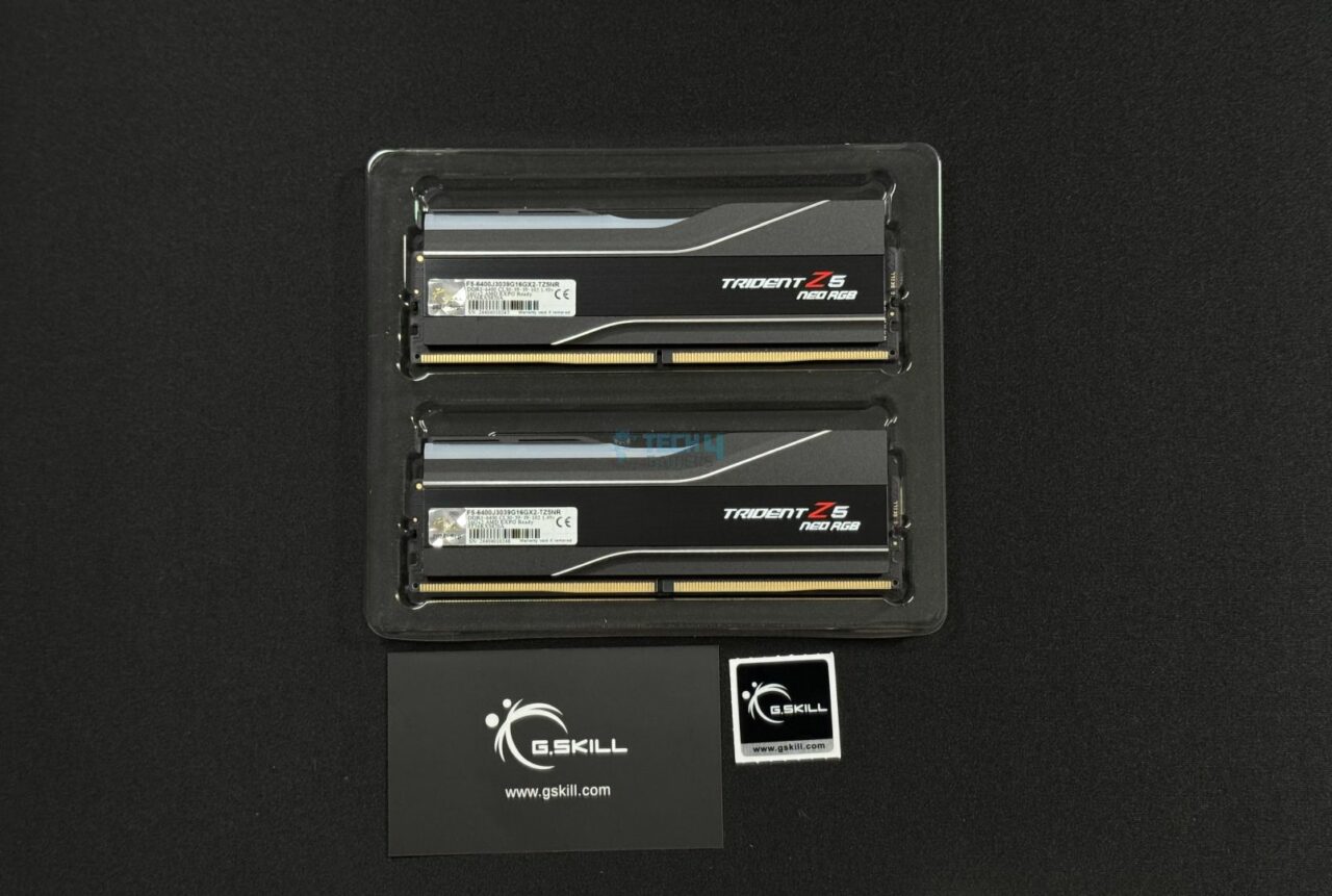 G.Skill Trident Z5 Neo RGB DDR5-6400 CL30 Review - Tech4Gamers