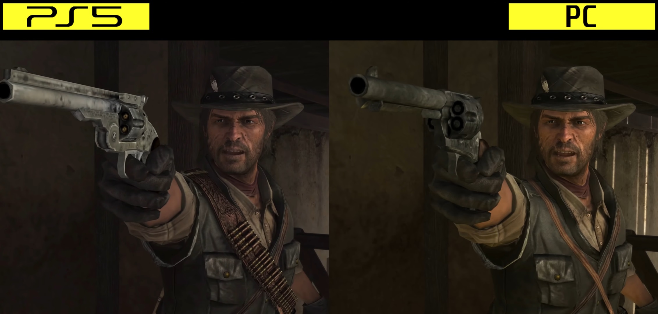 Red Dead Redemption PC Version Shows Visual Improvements Over PS5 Version