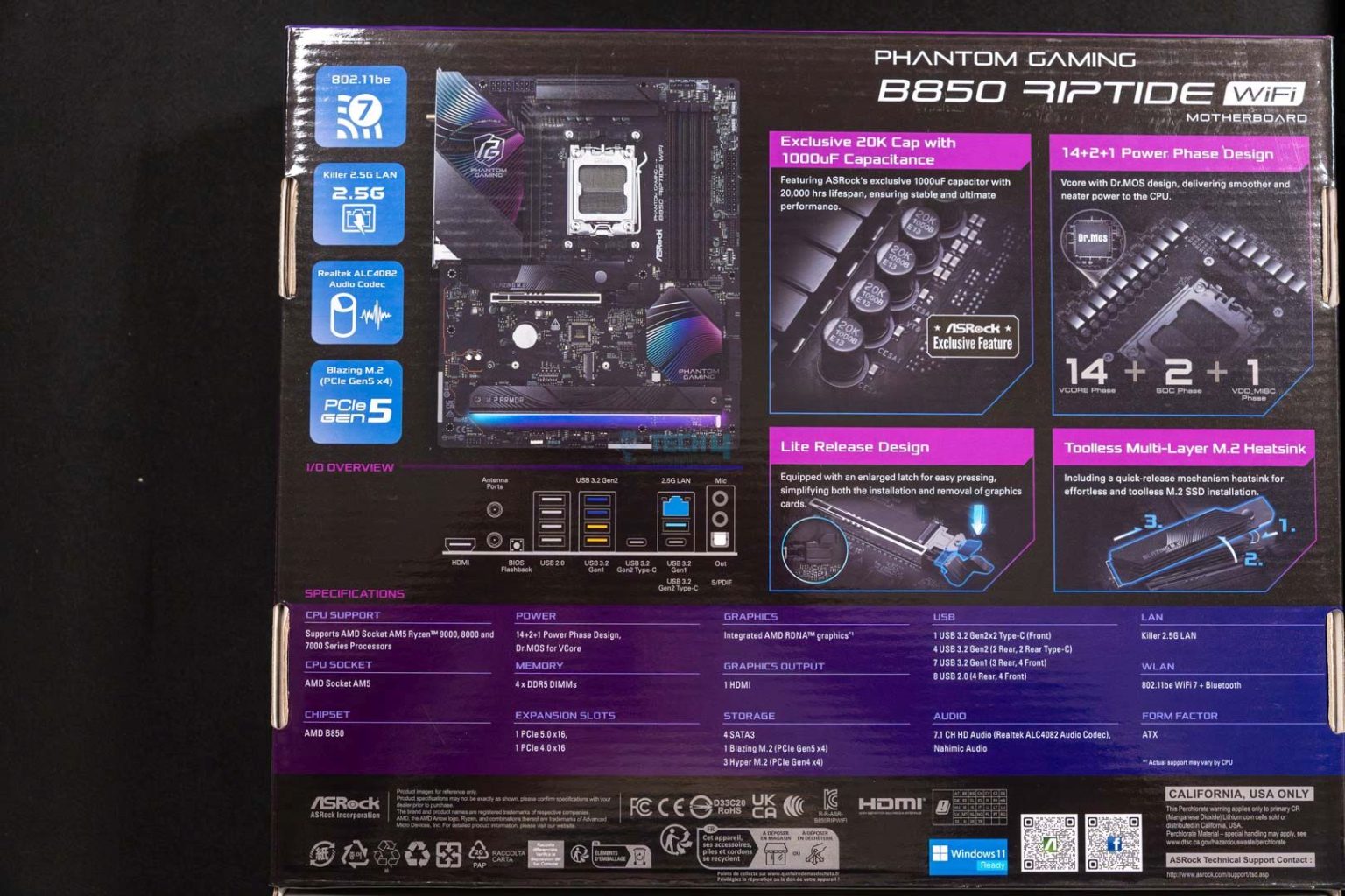 ASRock Phantom Gaming B850 Riptide WiFi Review: Worth It? - Tech4Gamers