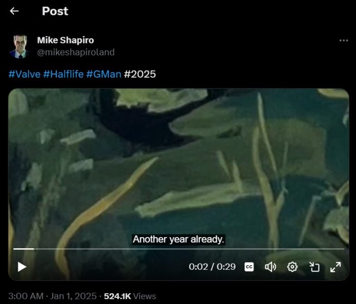 Mike Shapiro, Voice of G-Man, Teases Half-Life News In 2025