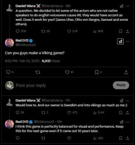 Kingdom Come Deliverance Writer Interested in Developing Realistic Viking RPG Next