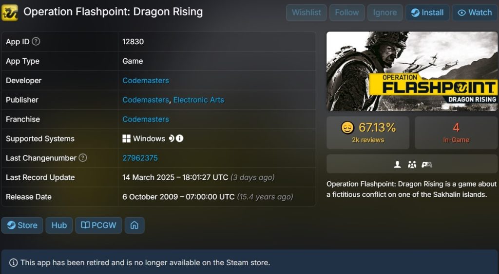 EA Delists Multiple Classic Games On Steam Without Any Warning