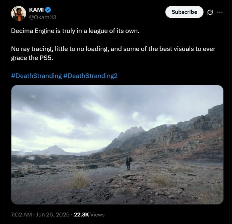 Fans Argue Decima Engine Is Much Better Than Unreal Engine 5 After ...