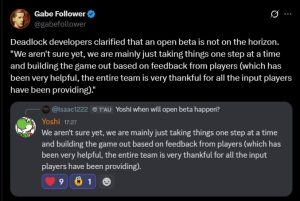 No Deadlock Open Beta Is Planned For Now, Valve Confirms In New Statement