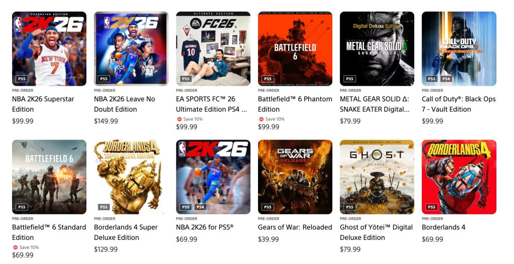 Black Ops 7 Is The First CoD Game Not To Top PSN Pre-Order Charts