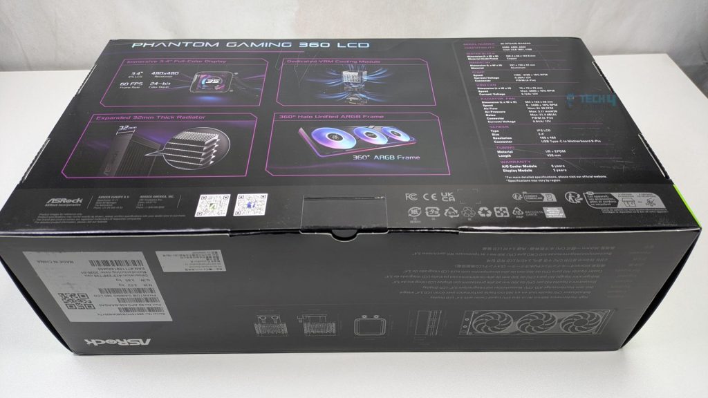 ASRock Phantom Gaming 360 LCD AIO Liquid Cooler Review - Tech4Gamers