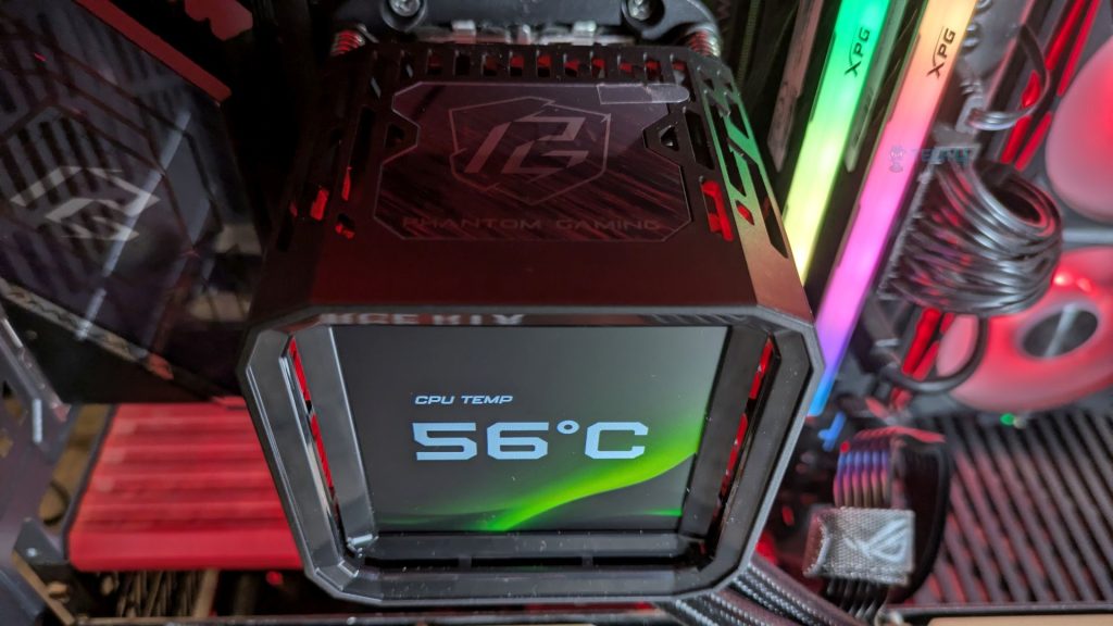 ASRock Phantom Gaming 360 LCD AIO Liquid Cooler Review - Tech4Gamers